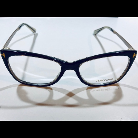 Tom Ford | Accessories | Tom Ford Eyeglasses Dark Brown W Gold New 52mm ...